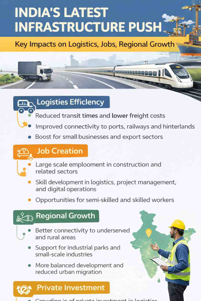 How India’s Latest Infrastructure Push Is Reshaping Logistics, Jobs ...